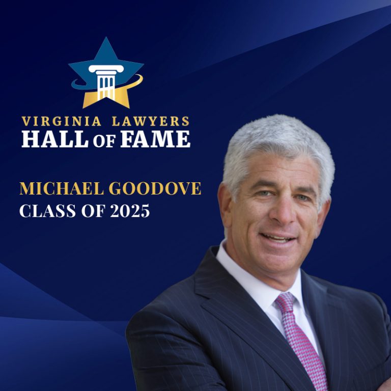 Michael Goodove Inducted into Virginia Lawyers Weekly Hall of Fame ...